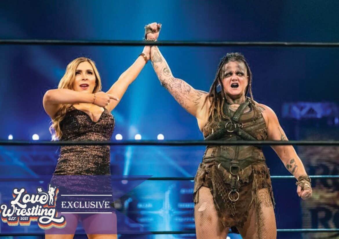 Amy Rose on ROH's IMPACT Invasion, Max the Impaler